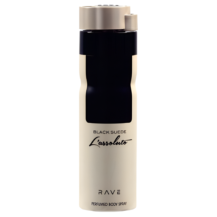Rave Black Suede Lassoluto Deodorant Spray for Everyone – Beauty House
