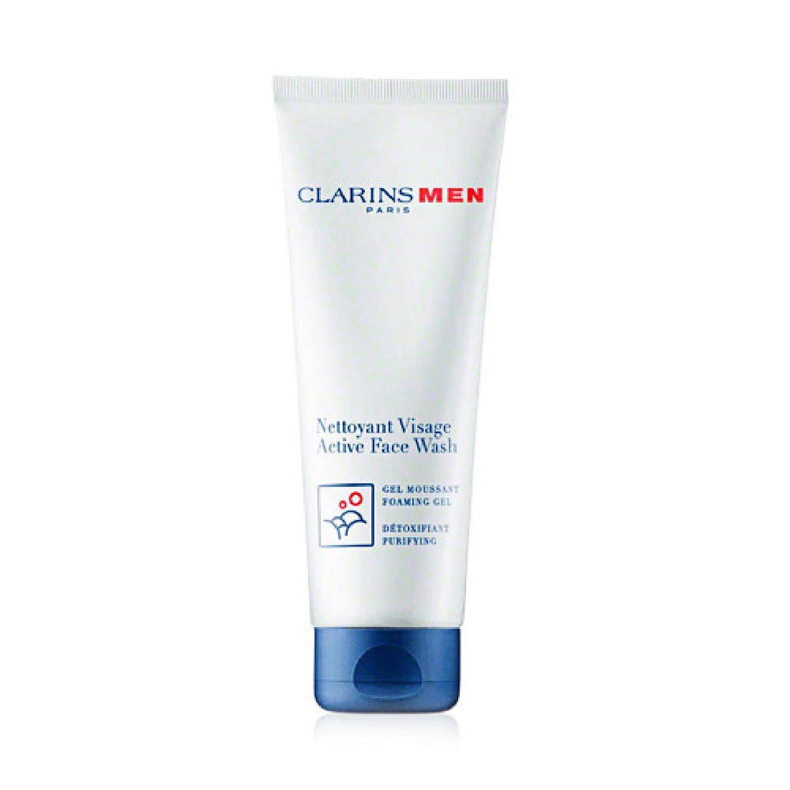 Clarins Men Active Face Wash - Refreshing Foaming Gel – Beauty House