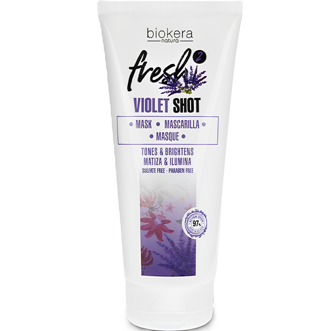 Salerm Biokera Natura Violet Shot Mask - Hair Treatment