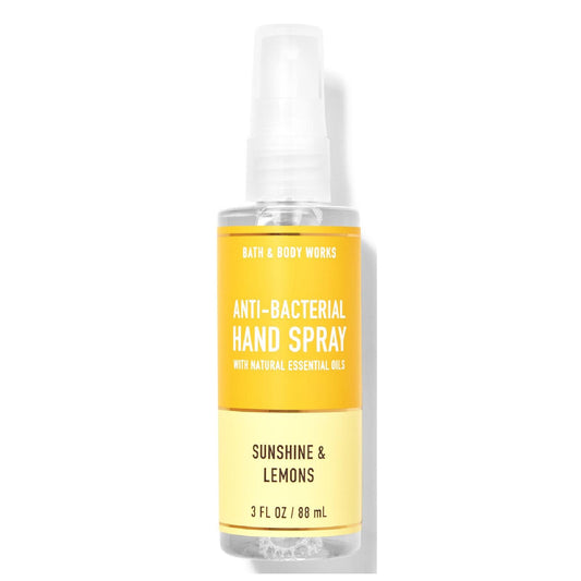 Bath & Body Works Sunshine & Lemons Anti Bacterial Hand Spray for Ever ...