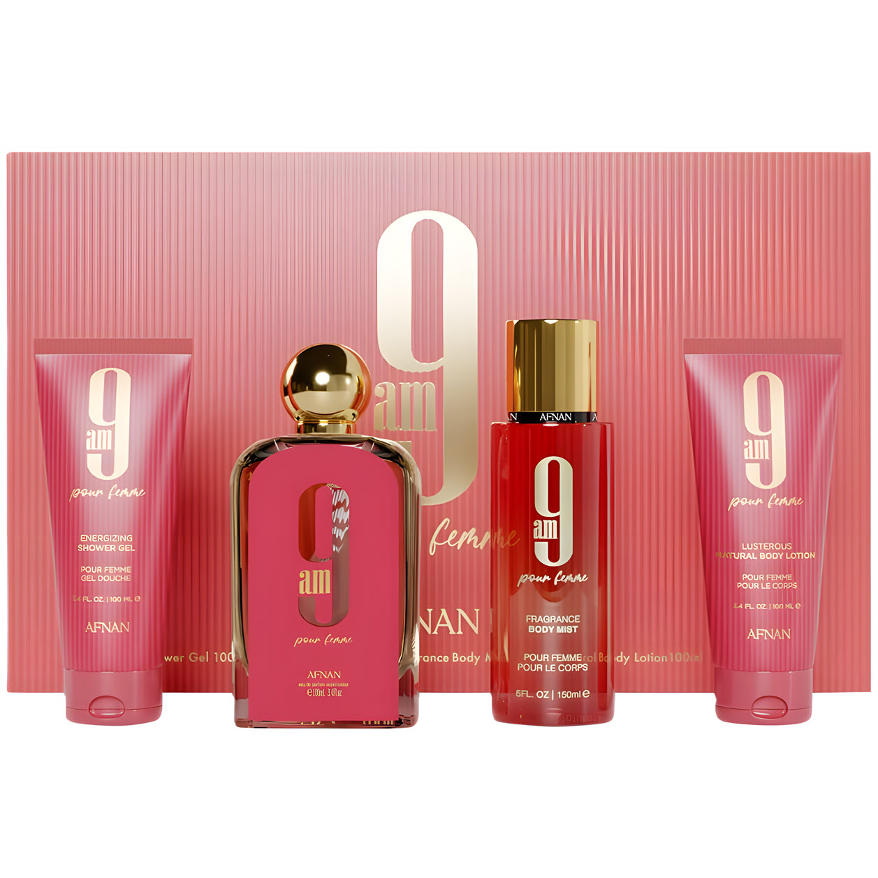 Afnan 9AM Pour Femme Gift Set - Captivating Fragrance – Beauty House
