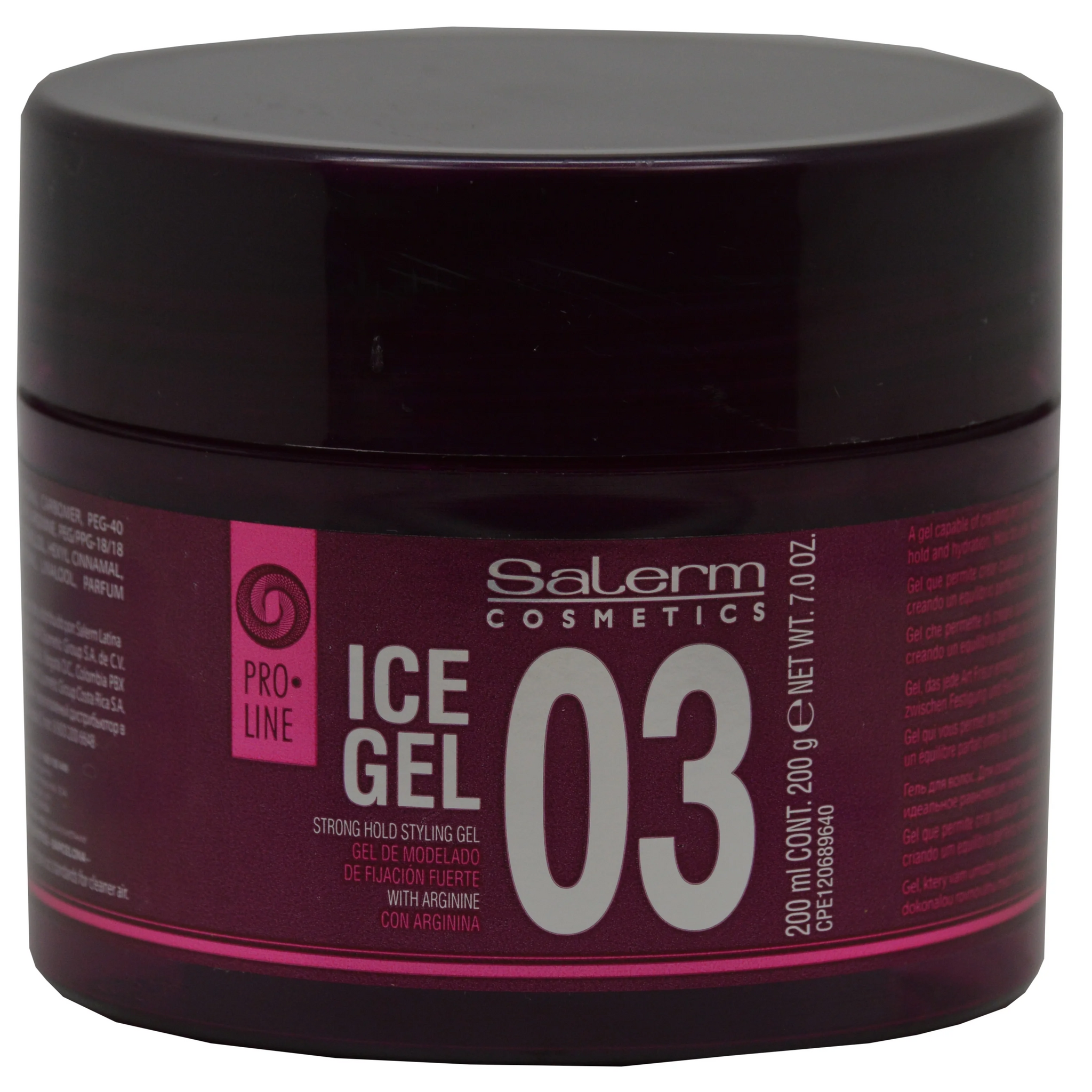 Salerm Pro-Line Ice Gel - Strong Hold Hair Styling Gel