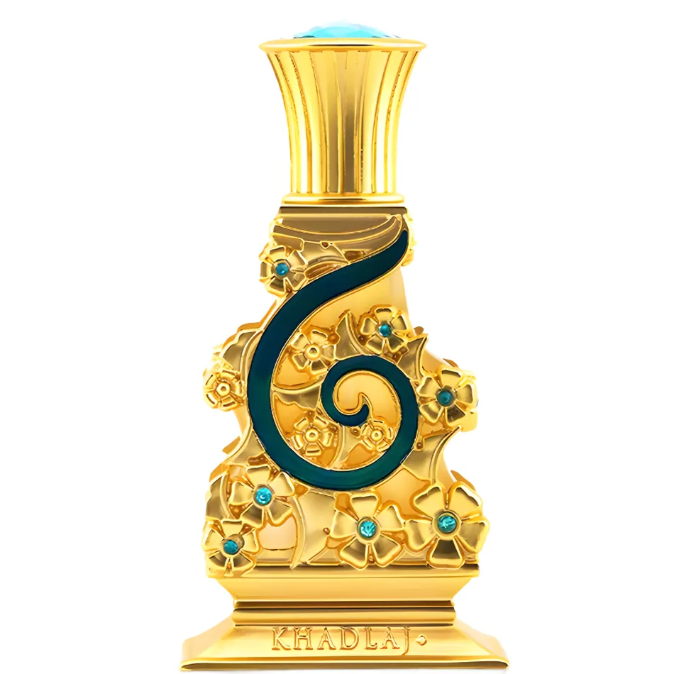 Khadlaj Johayna Green Perfume Oil - Sweet & Fresh Scent