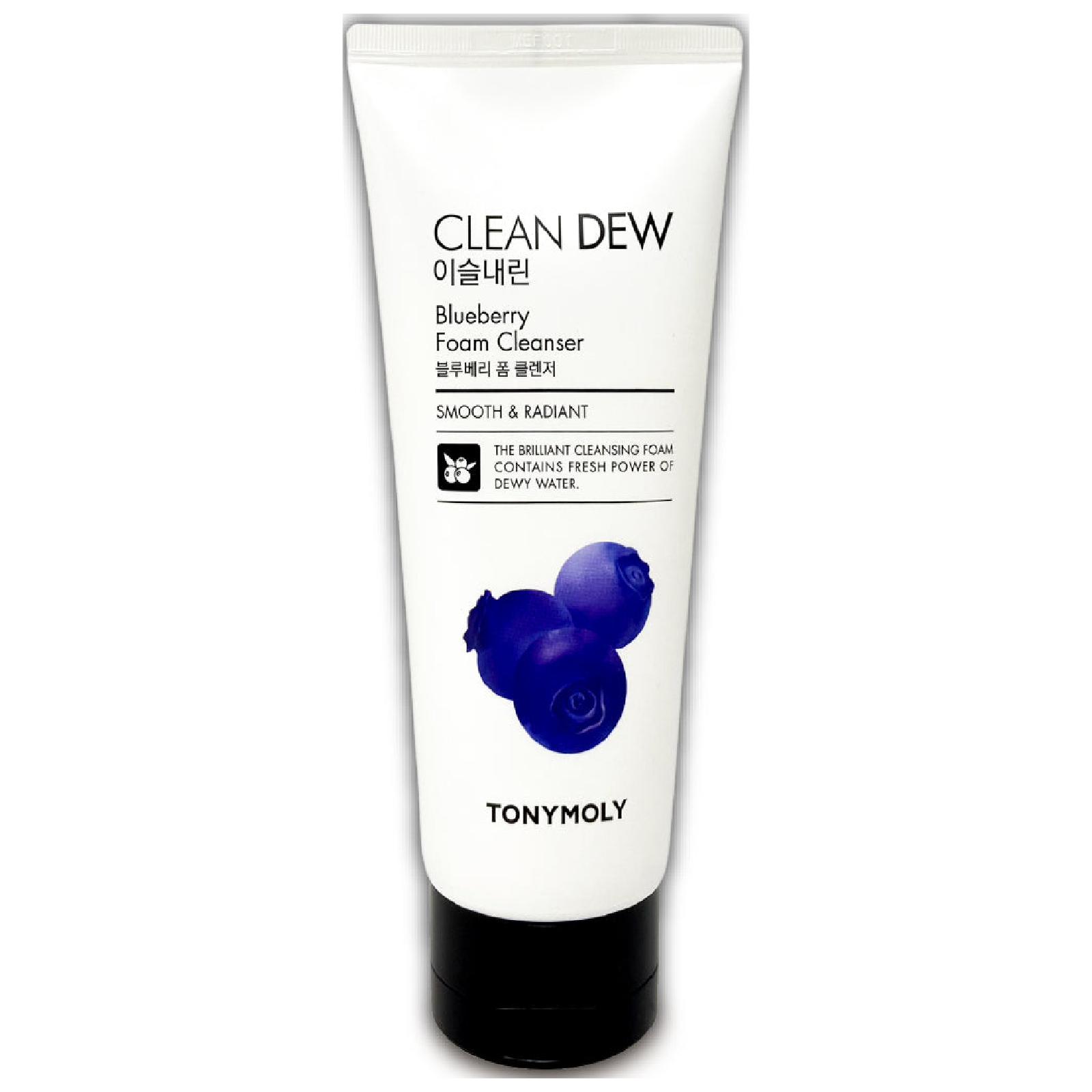 Tonymoly Clean Dew Smooth & Radiant Blueberry Foam Cleanser – Beauty House
