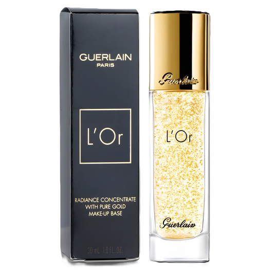 Guerlain L'or Radiance Concentrate With Pure Gold Make Up Bases ...