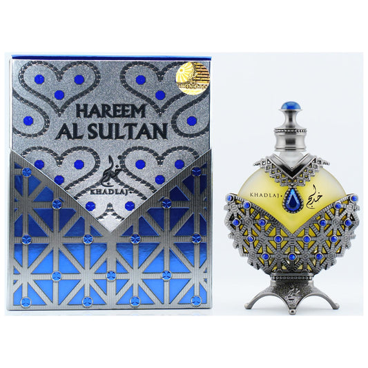Khadlaj Hareem Al Sultan Blue Concentrated Perfume Oil for Everyone – Beauty House